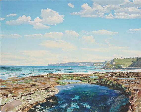 Rod Bathgate | Newcastle Coastline | MutualArt