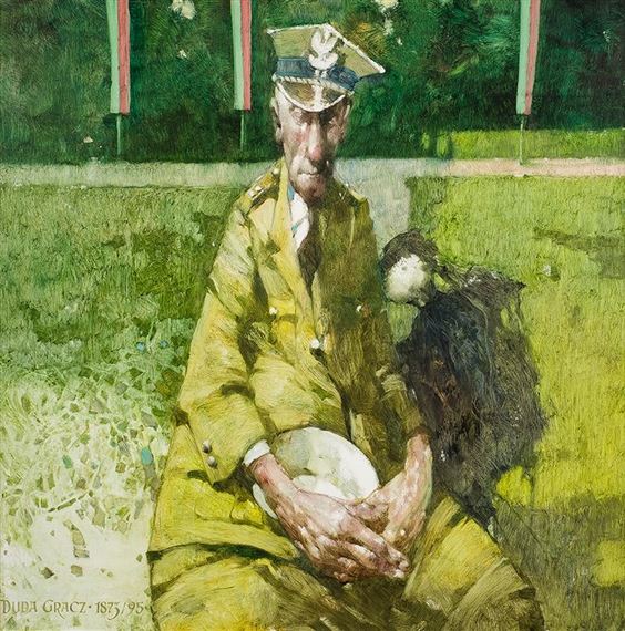 Jerzy Duda-Gracz | Motyw polski - Obiad bohaterów (1995) | MutualArt