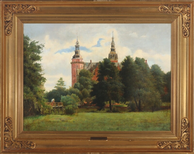 Carsten Henrichsen | Park view from Frederiksborg Castle | MutualArt