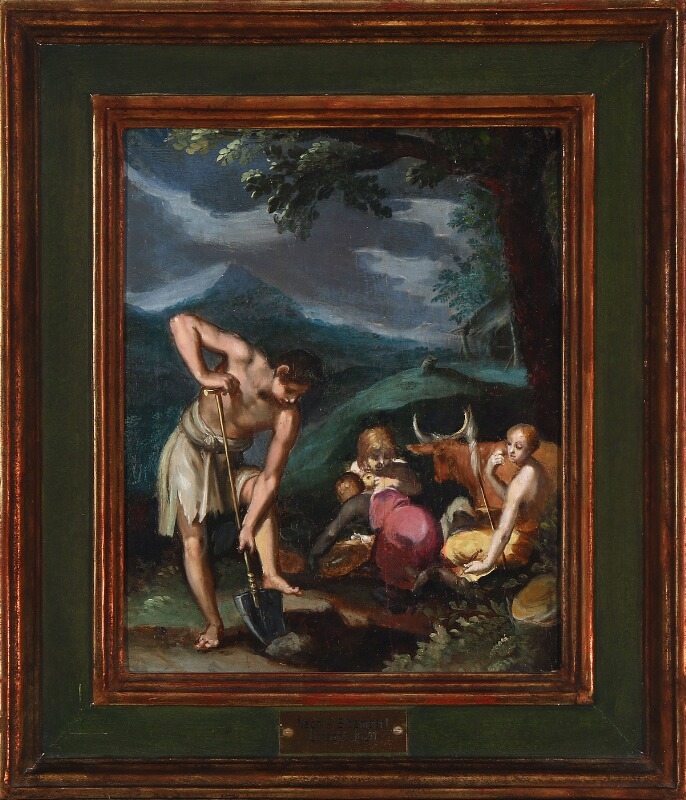 Abraham Bloemaert | Adam and Eve after the expulsion from Paradise | MutualArt