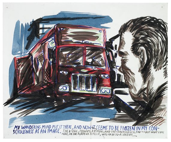 Raymond Pettibon | NO TITLE (THE UNKNOWN INSTRUCTORS...) (Circa 2007 ...