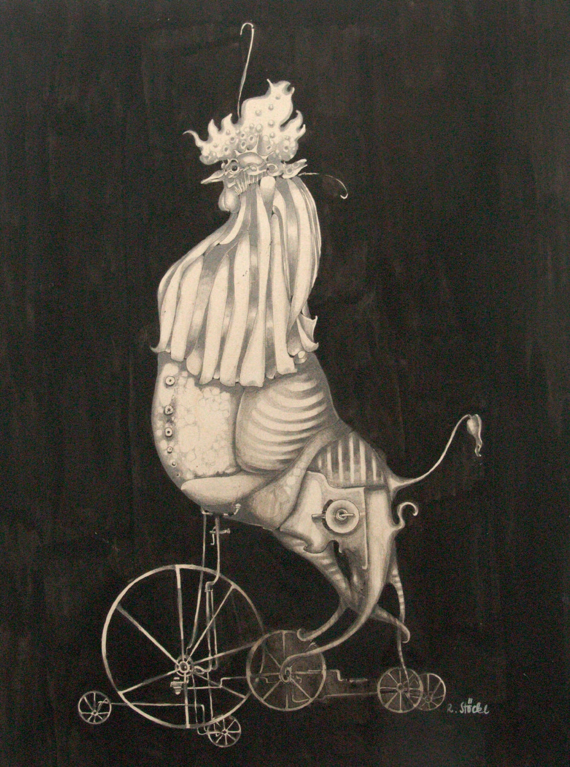 Rupert Stöckl | Bionic Rooster | MutualArt