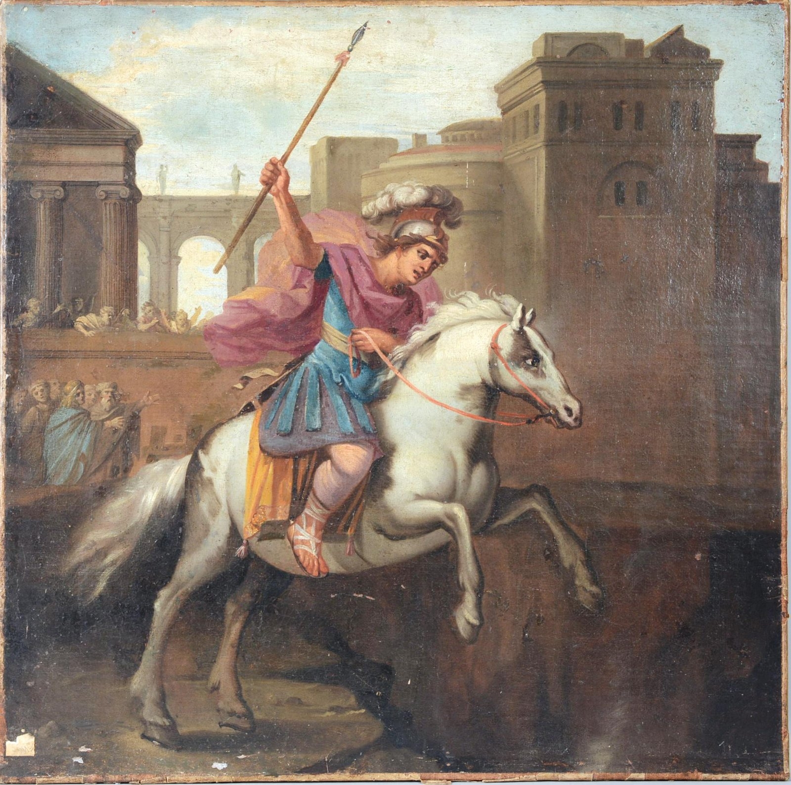 Liege School, 17th Century | Le Sacrifice de Marcus Curtius | MutualArt