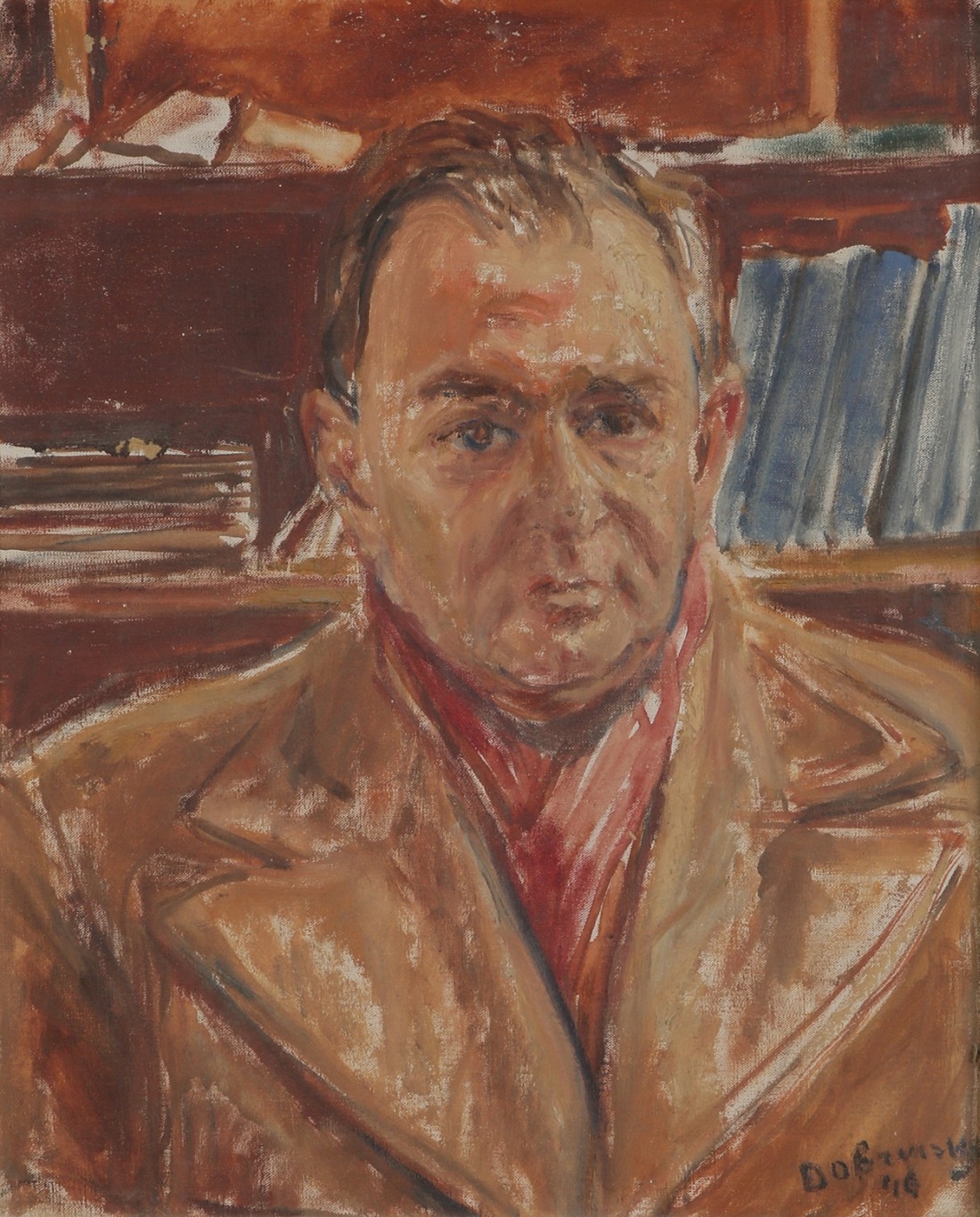 Isaac Dobrinsky | Figure (1946) | MutualArt