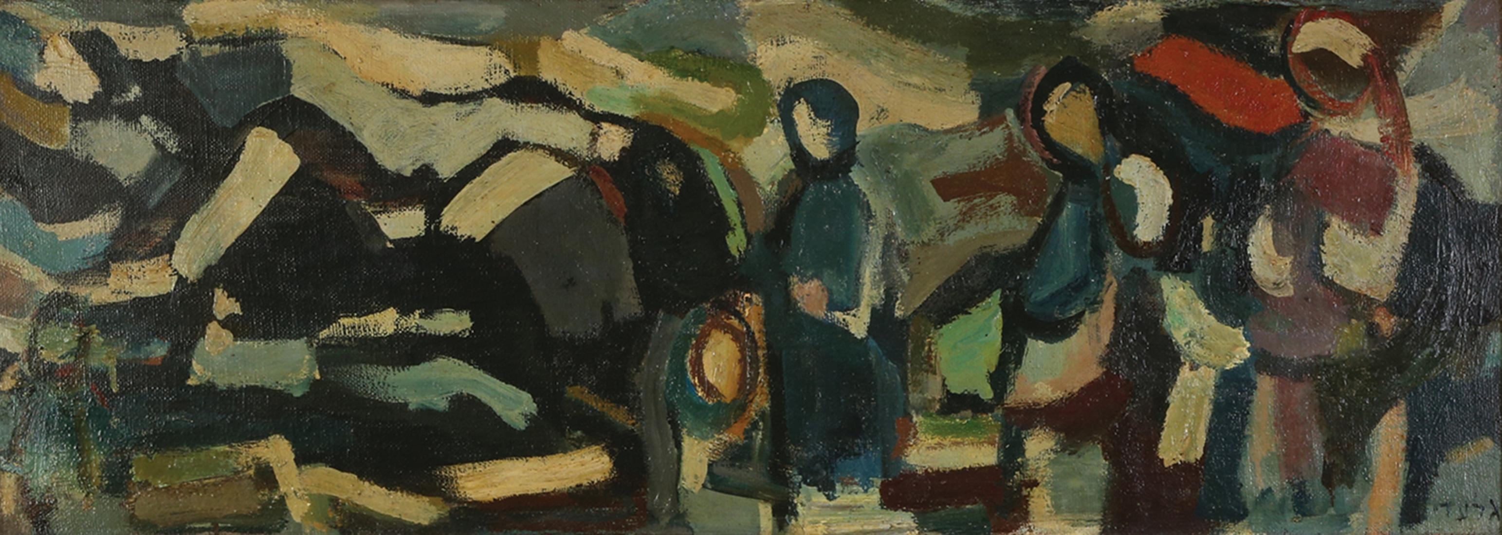 Aharon Giladi | Family in the Landscape | MutualArt