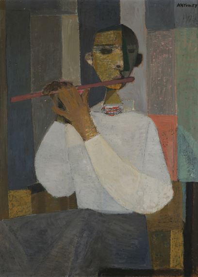 Avraham Naton | Flutist (1958) | MutualArt