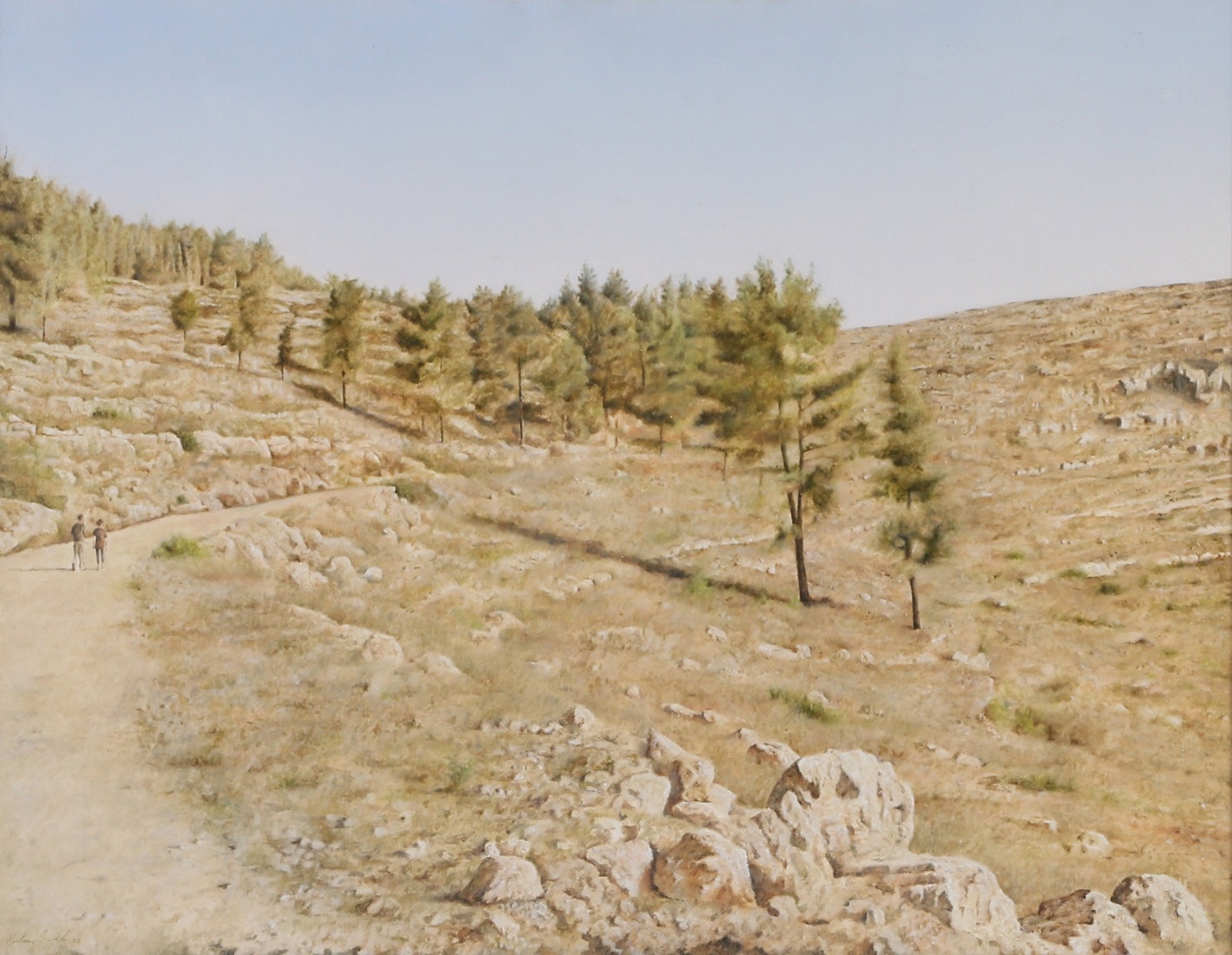 Natan Pernick | Jerusalem Mountains Landscape | MutualArt