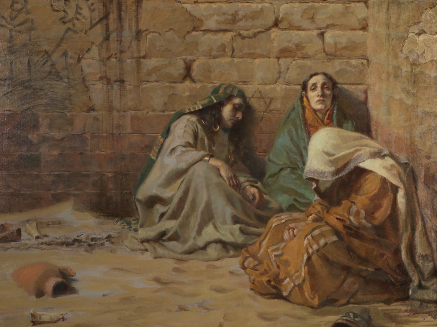 Jewish Woman Painting