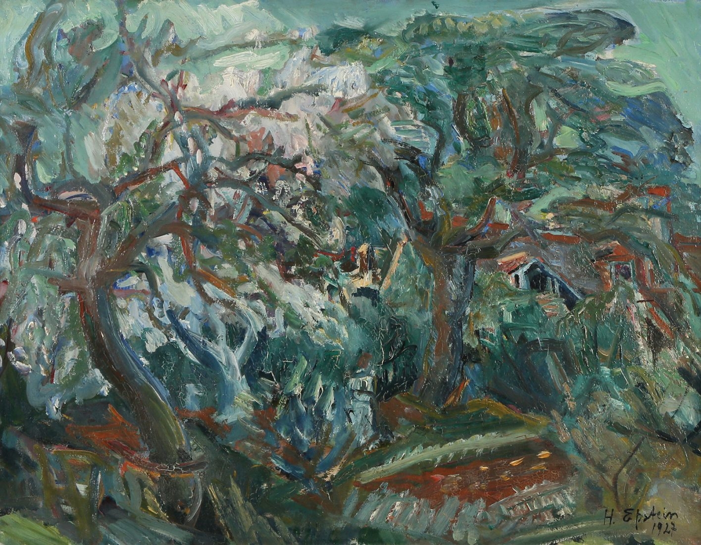 Henri Epstein | Landscape (1917) | MutualArt