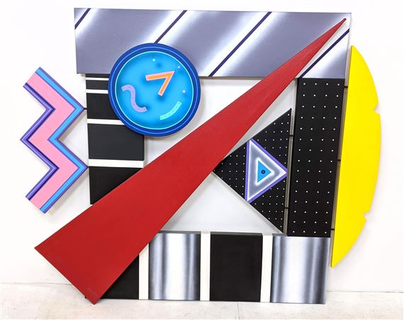 Neil Loeb | Postmodern Memphis Style Painting | MutualArt