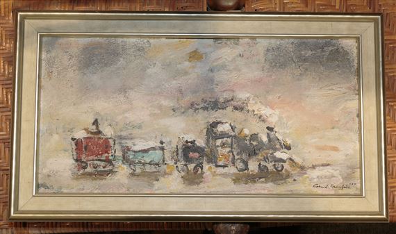 Edward Rosenfeld | Steam Locomotive | MutualArt