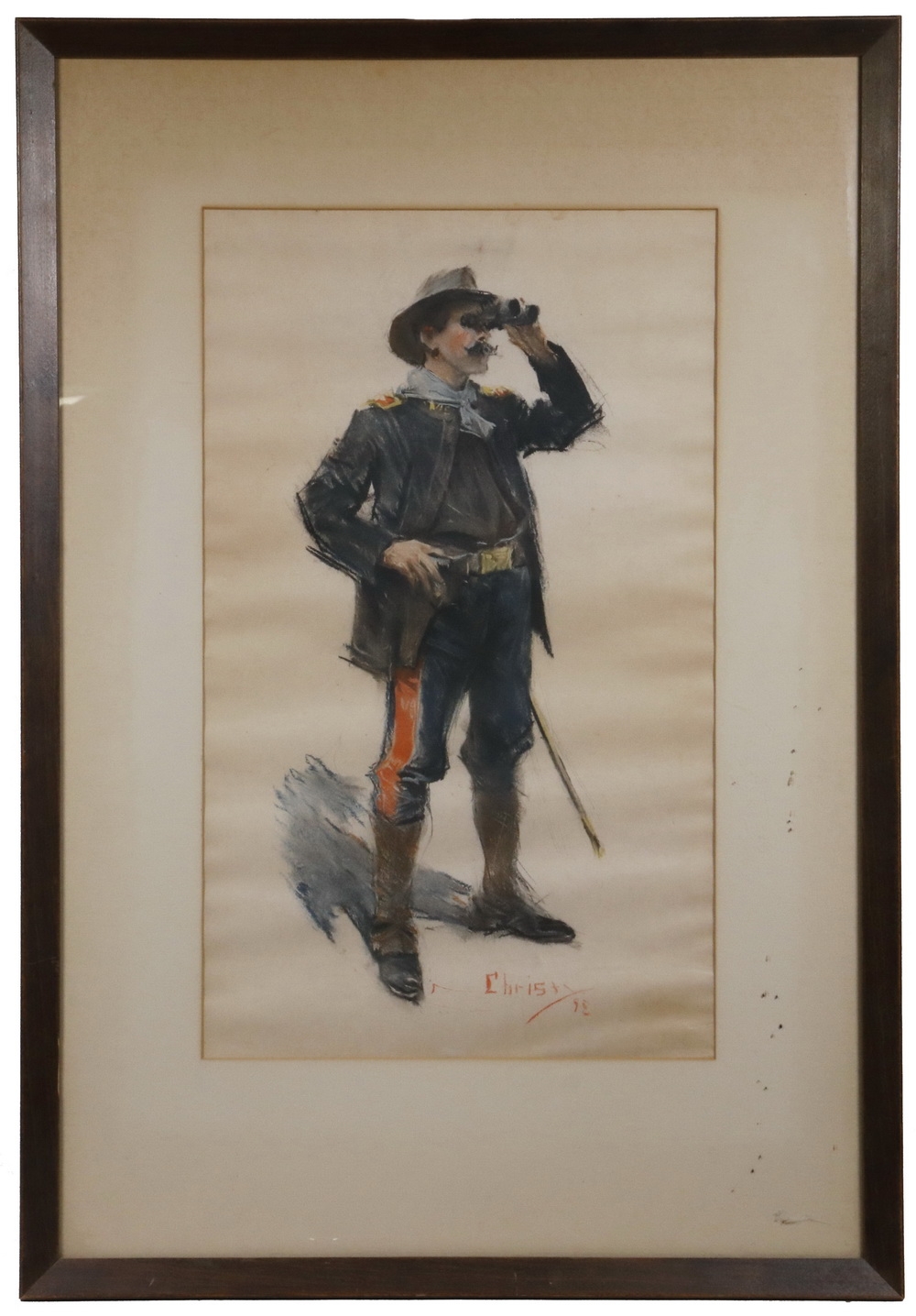 Howard Chandler Christy | Woman Wearing Winged Tiara | MutualArt