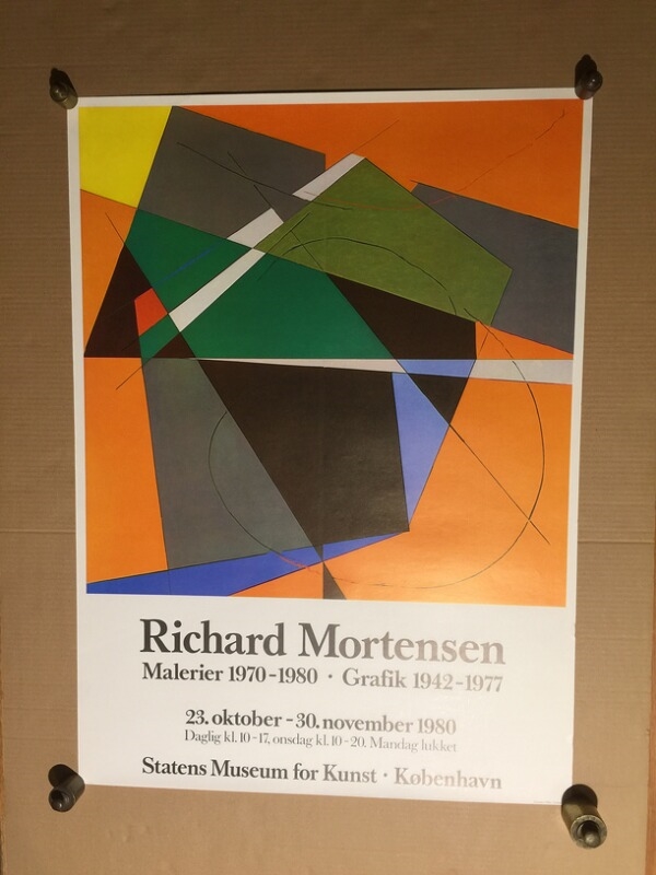 Richard Mortensen | Two exhibition posters | MutualArt