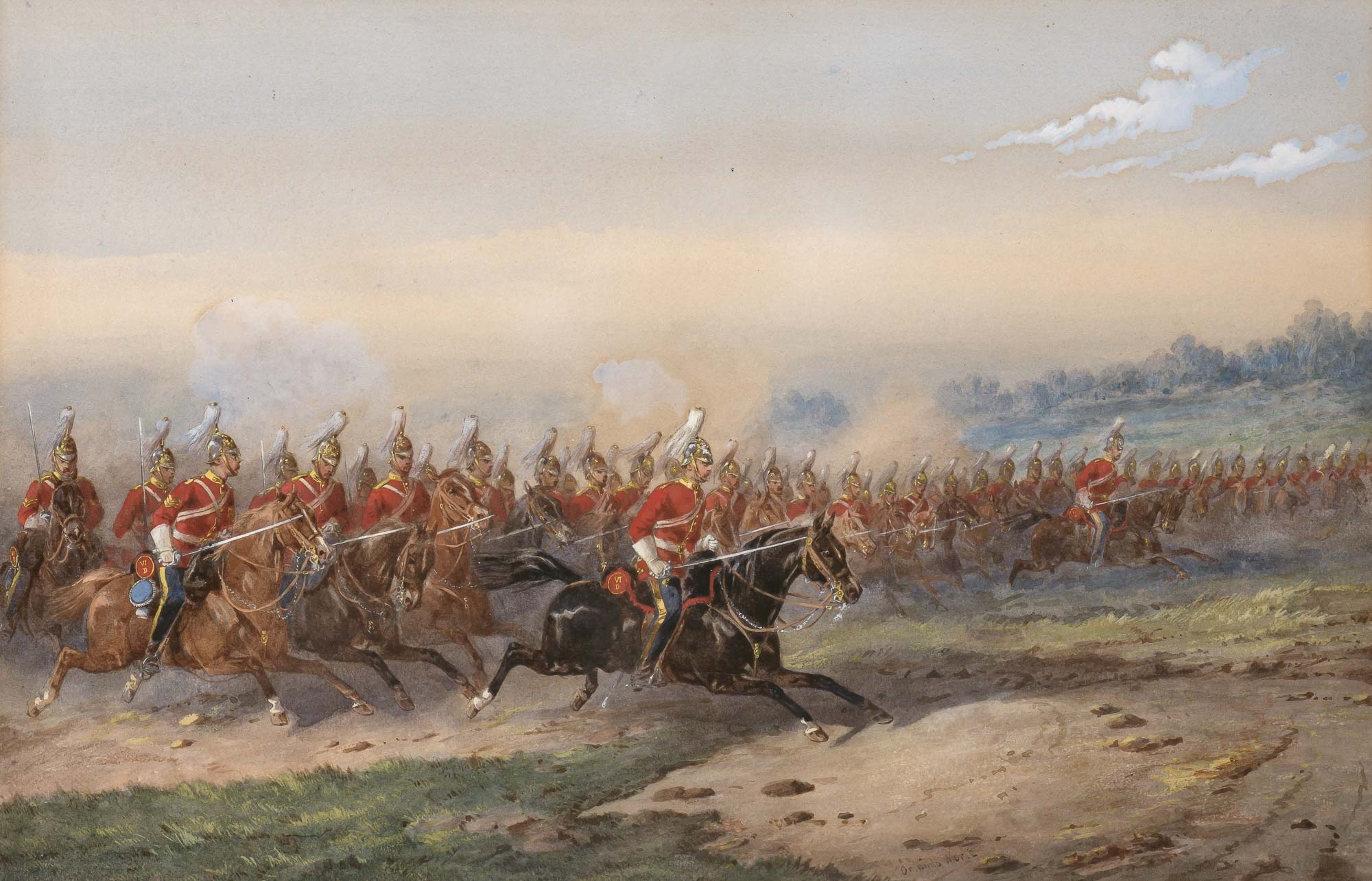 Orlando Norie | Two Works: The 6th Inniskilling Dragoons, the Regiment ...