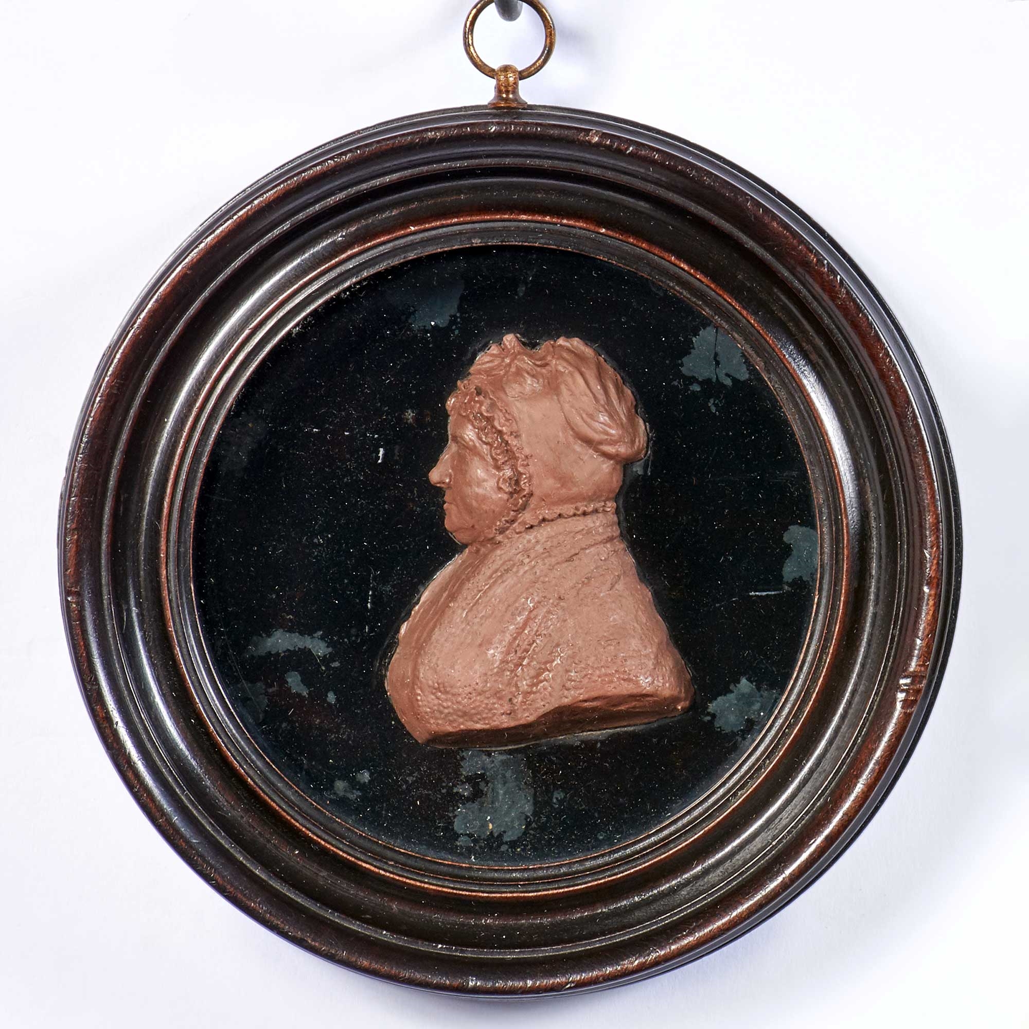 Scottish School, 19th Century | Two Wax Relief Portraits | MutualArt