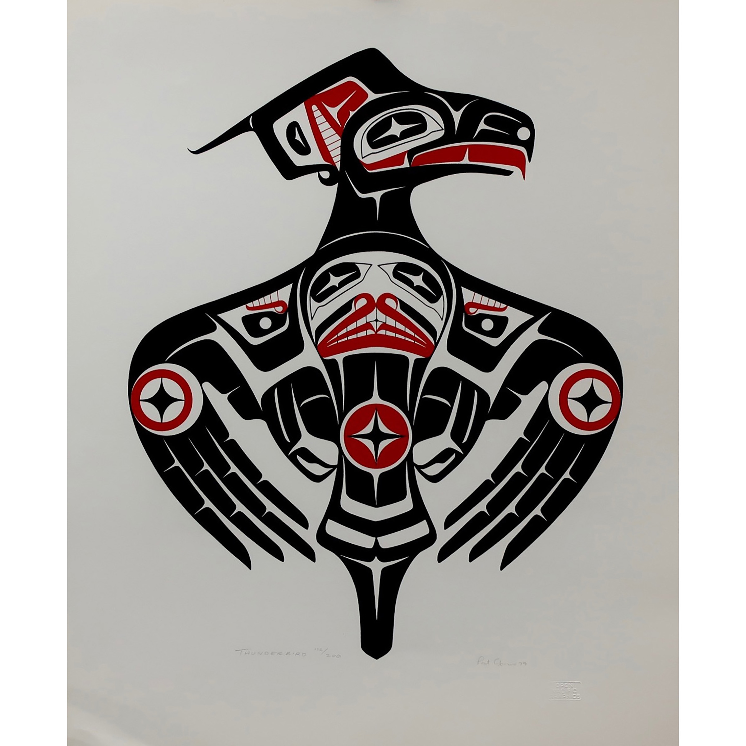 Patrick Amos | Thunderbird and Whale (1992) | MutualArt