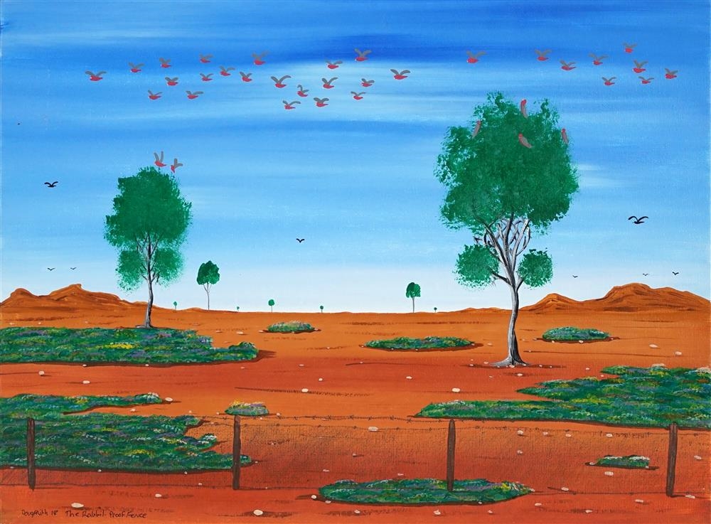 Doug Frith | The Rabbit Proof Fence (2018) | MutualArt