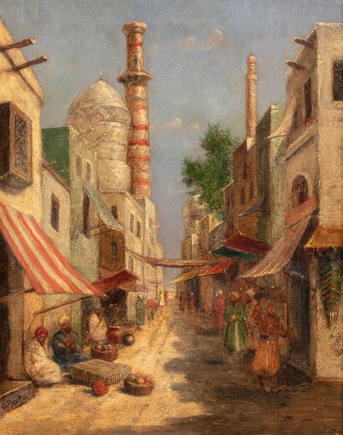 Grace Ravlin | Ruelle au Caire | MutualArt