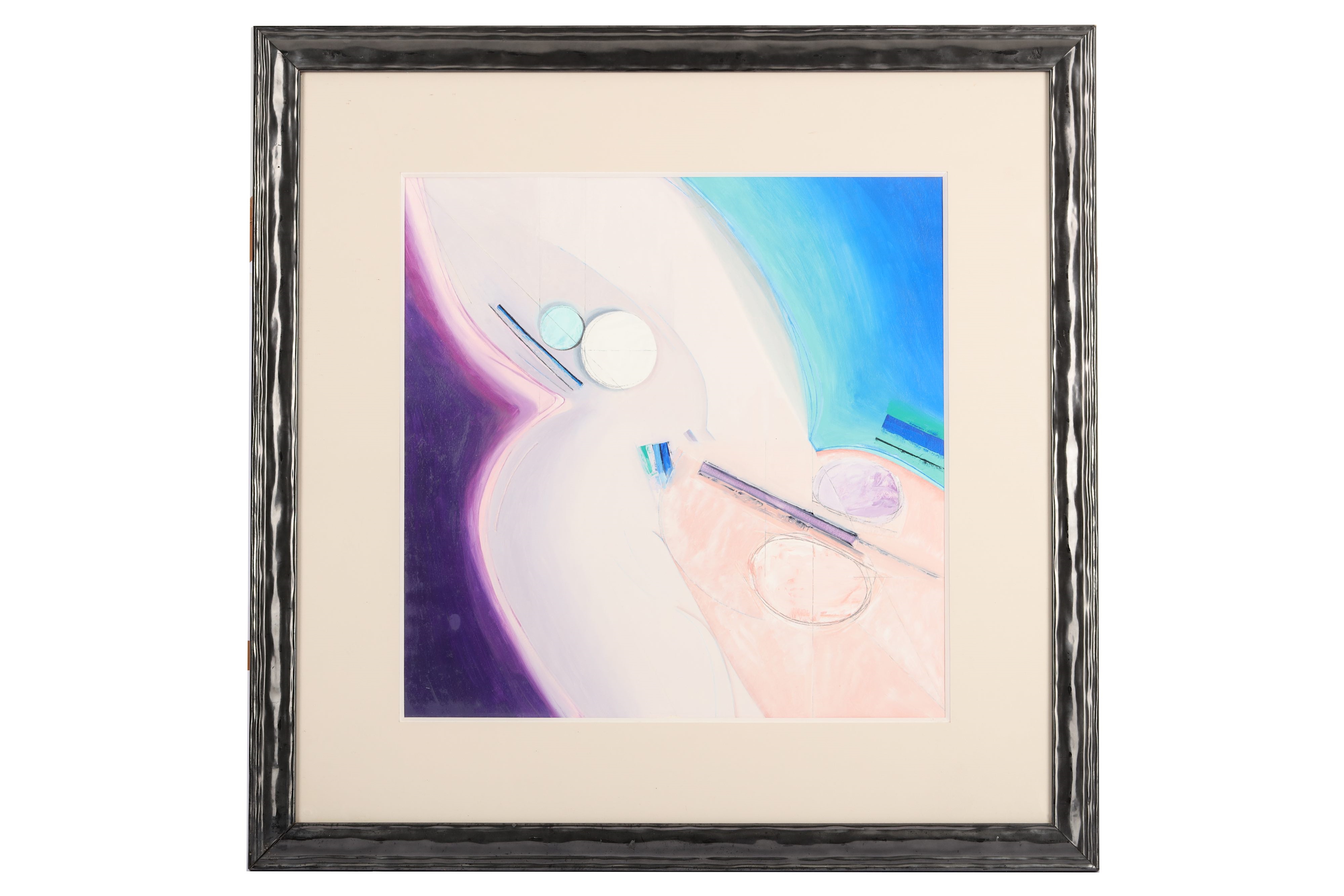 Charles Sutton | Two Works: Abstract female form; large nude | MutualArt