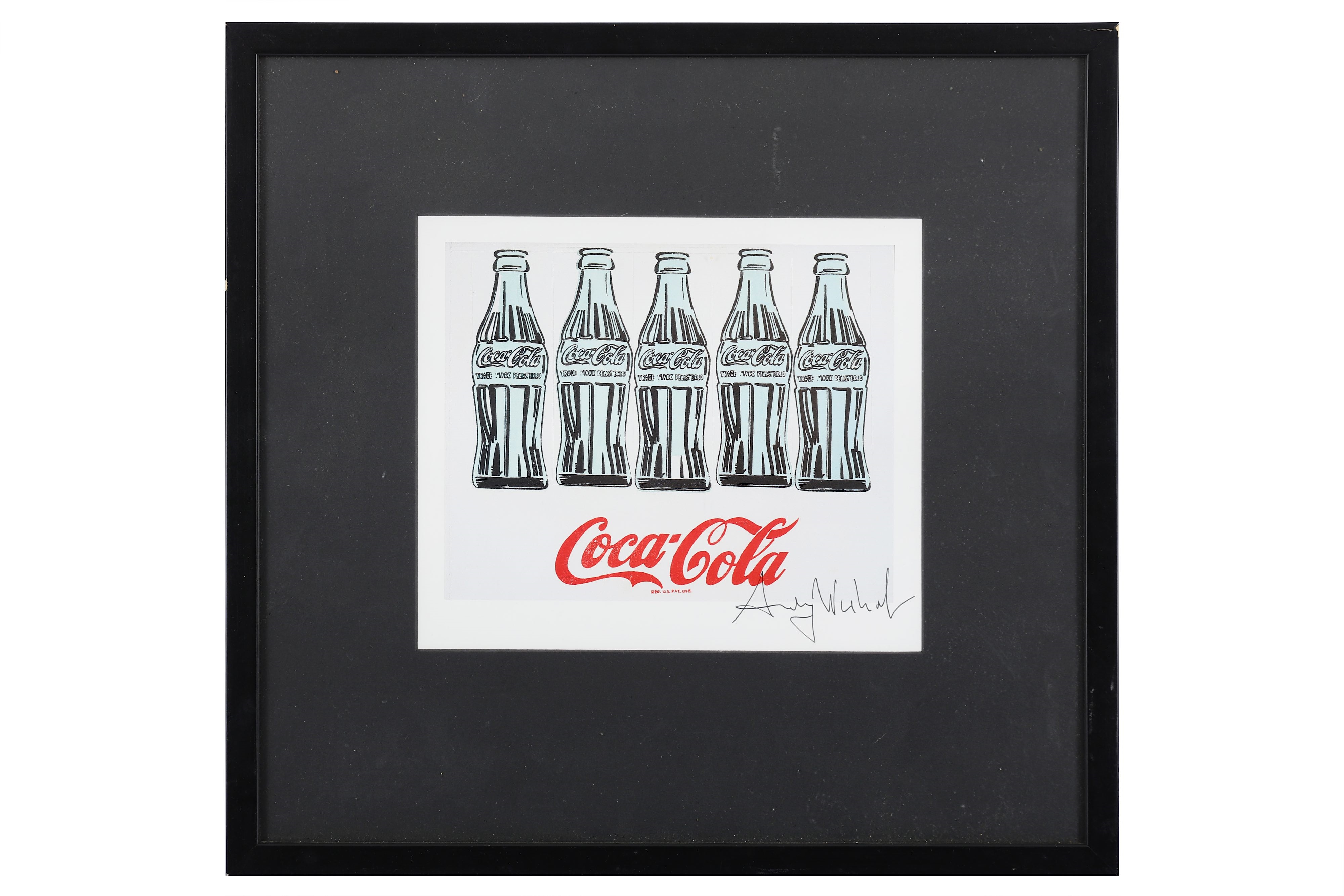Andy Warhol | Five Coke bottles | MutualArt