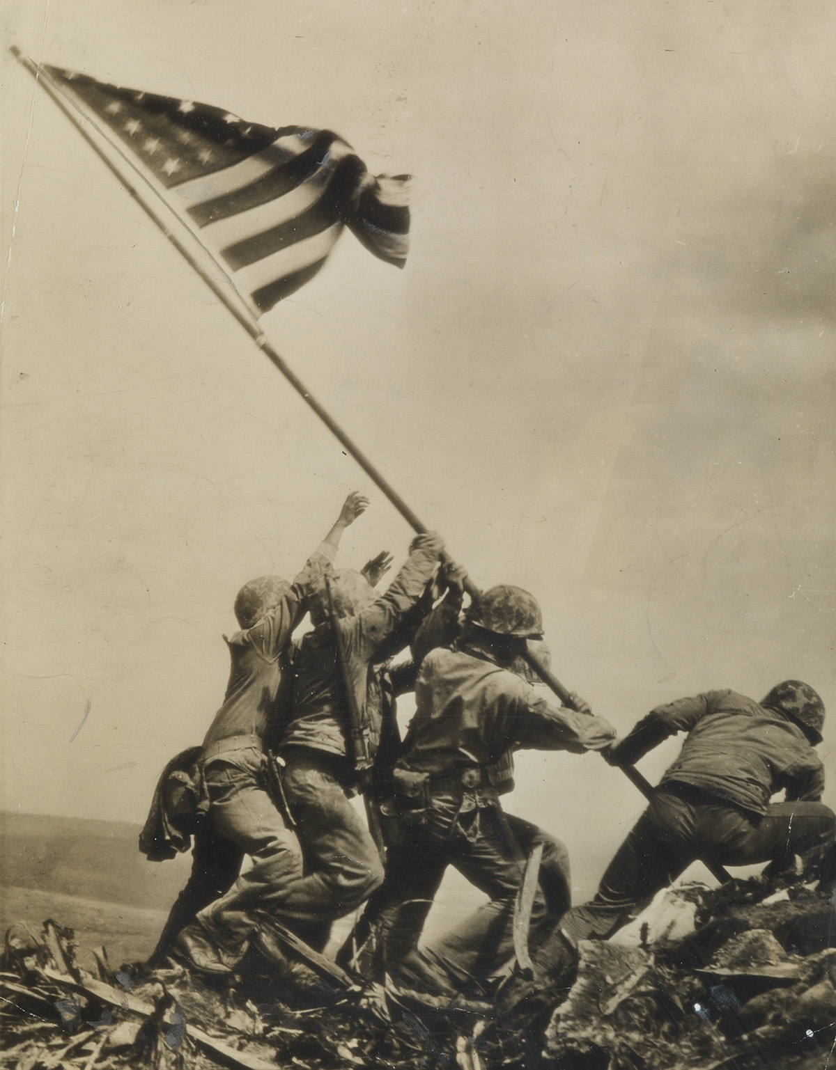 Joe Rosenthal | Raising the Flag on Iwo Jima. | MutualArt