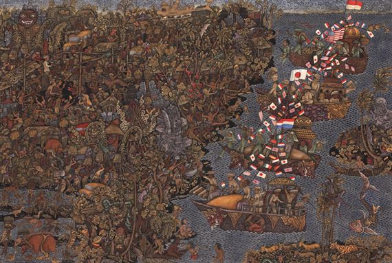 Wayan Bendi | Crossing The Ocean (2001) | MutualArt