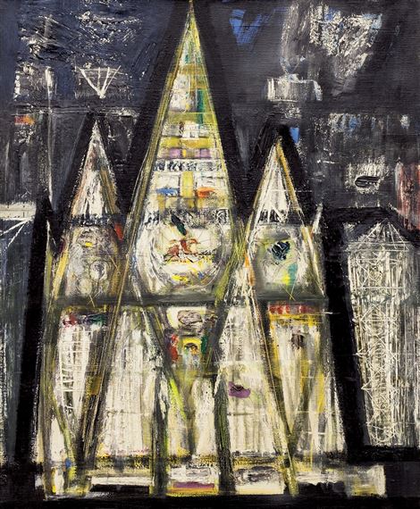Jaroslav Paur | KOSTEL (1962) | MutualArt