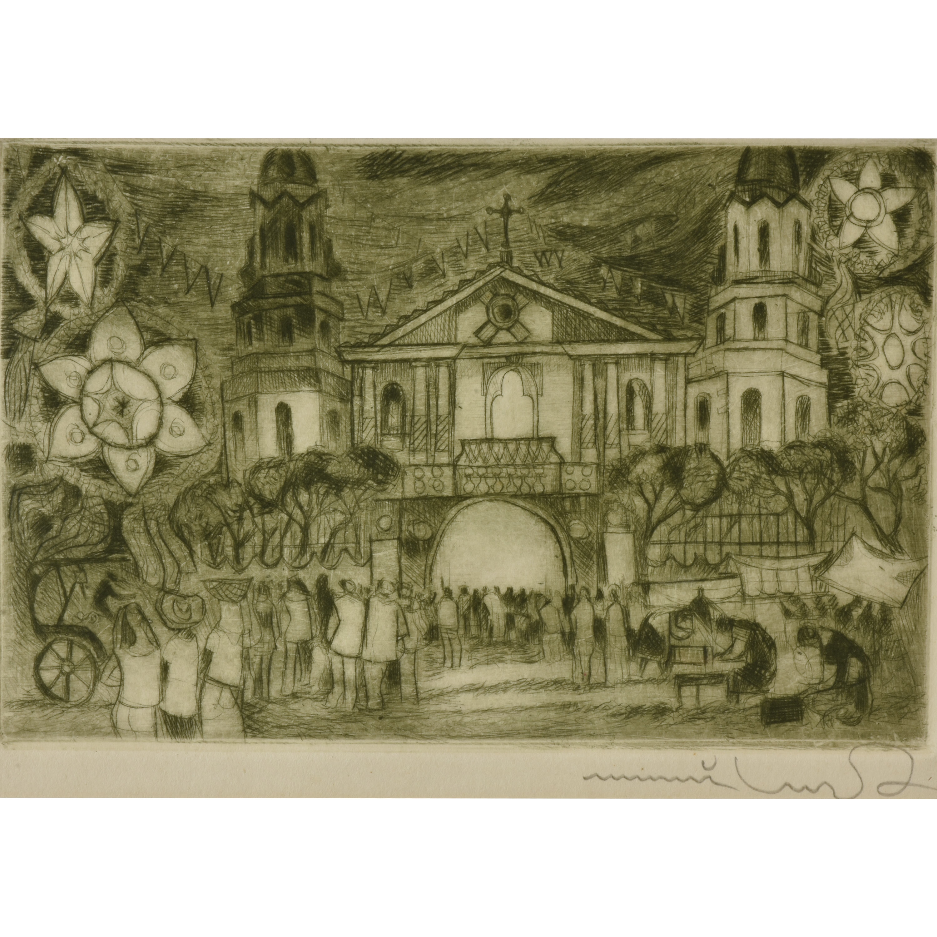 Simbang Gabi Drawing
