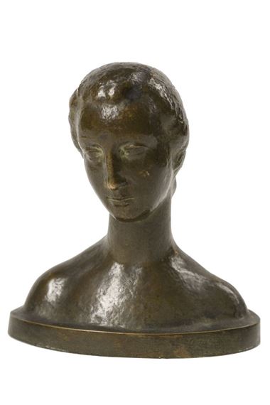 Edwin Grienauer | Female bust | MutualArt