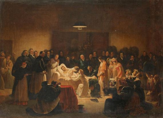 Alexandre Menjaud | Les derniers moments du duc de Berry dans le foyer ...