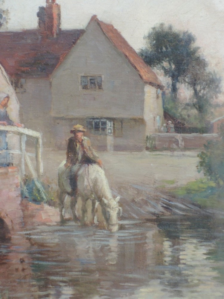 William Kay Blacklock | A Berkshire village | MutualArt