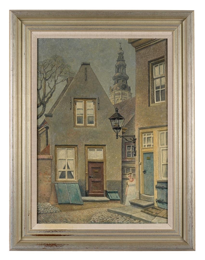 Jan Strube | De vismarkt te Middelburg | MutualArt
