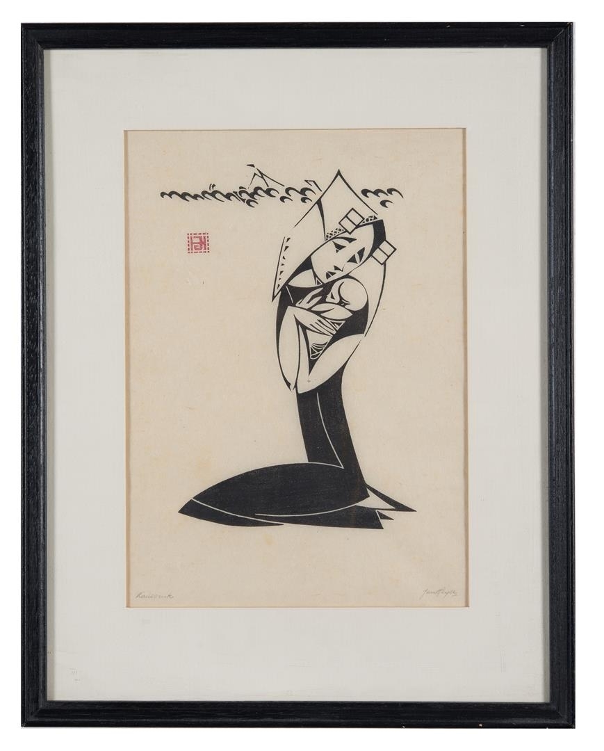 Jan Heyse | Zeeuwse Madonna met kind | MutualArt