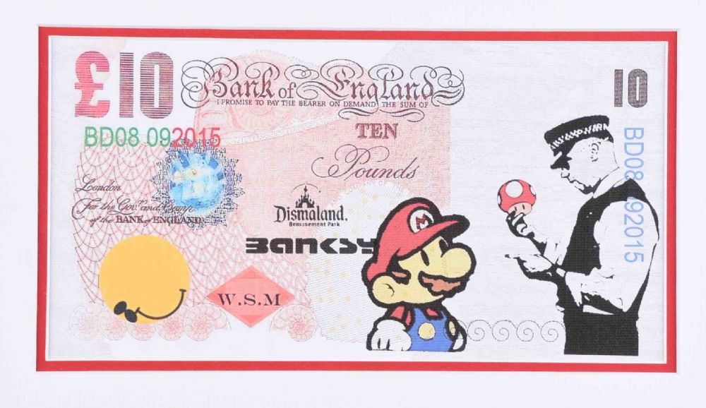 Banksy | DISMALAND TEN POUND BANK NOTE | MutualArt