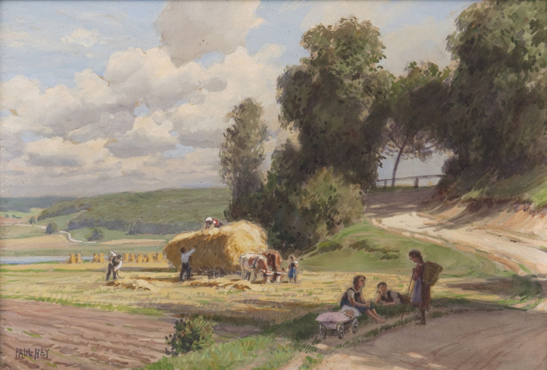 Paul Hey | Harvesting | MutualArt