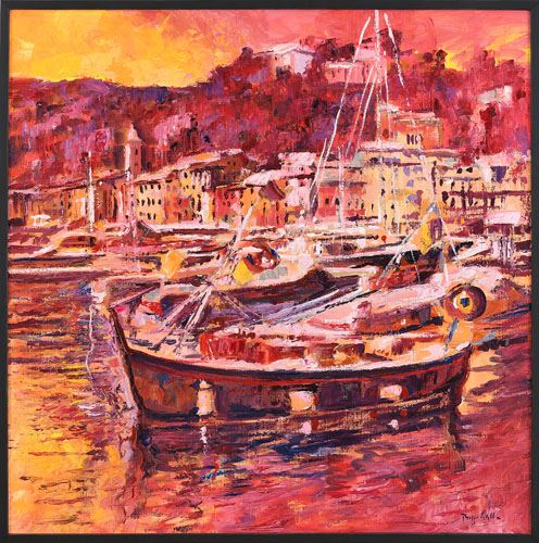 Beppe Gallo | Rosso Portofino (2018) | MutualArt