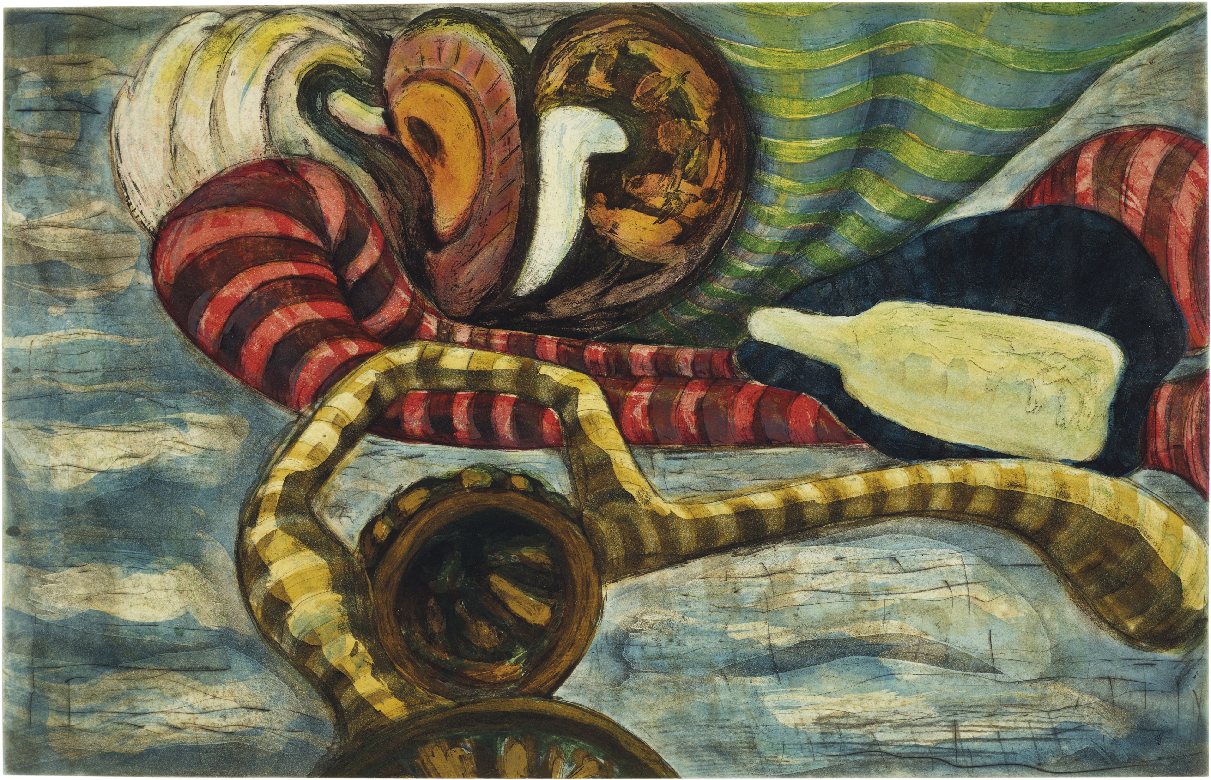 Bill Jensen | Lie-Light | MutualArt