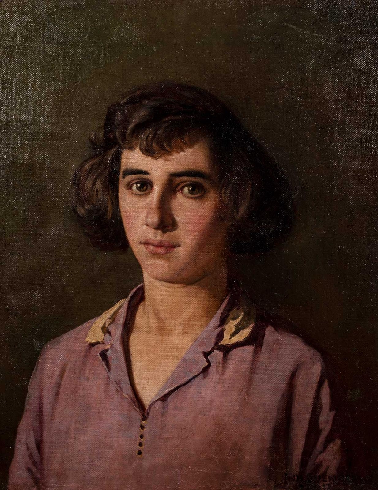 William Henry Totterdell Venner | PORTRAIT OF PHYLLIS GORDON CLARK ...