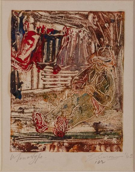 Edwine Simone Simon | MAN SLEEPING II | MutualArt