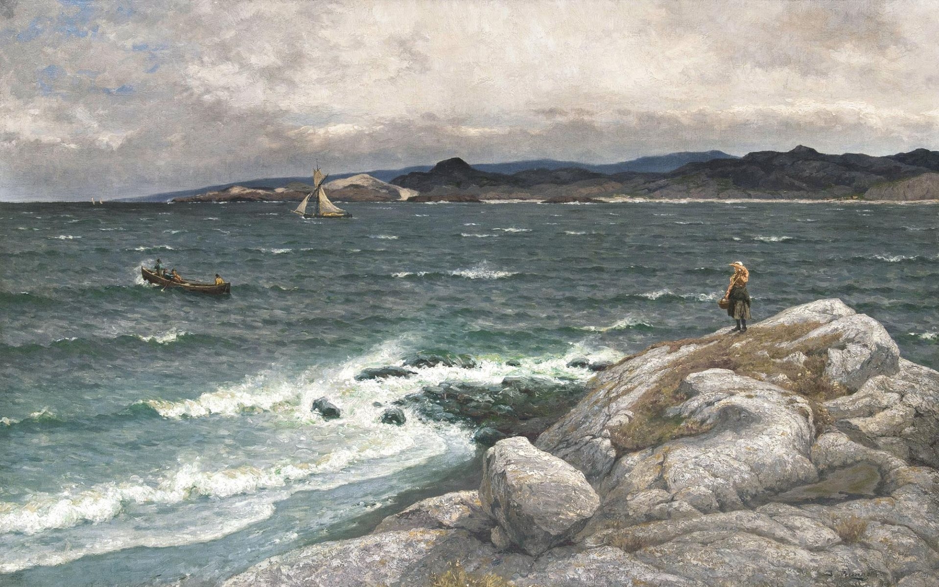 Julius Runge | BY THE COAST | MutualArt