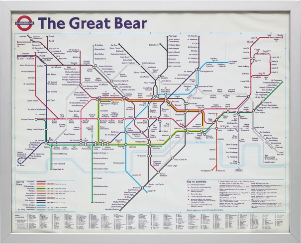 Simon Patterson | The Great Bear | MutualArt