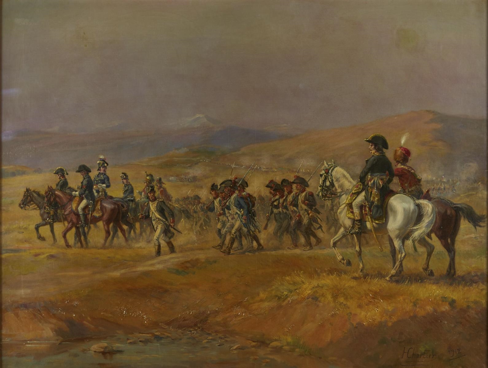 Henri Georges Jacques Chartier | Napoleon Bonaparte in Italy (1918 ...
