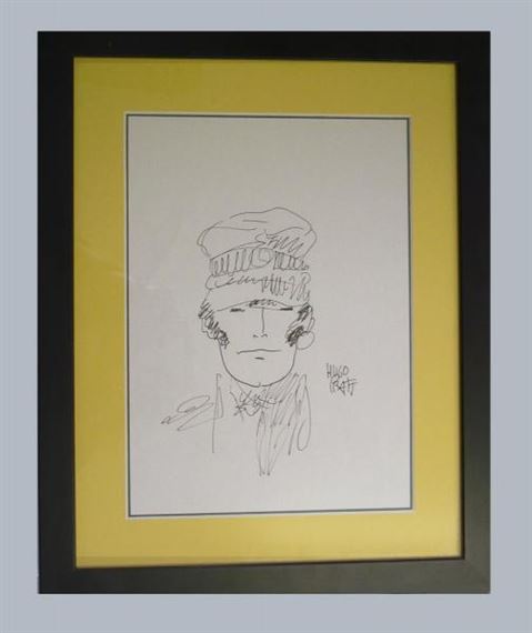 Hugo Pratt | Portrait de Corto Maltese | MutualArt