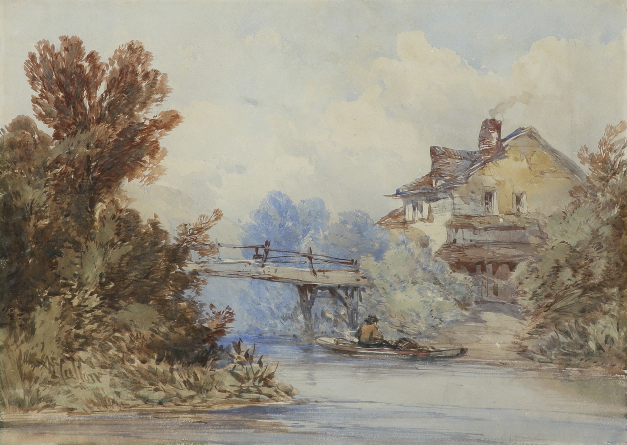 William Callow | The old homestead | MutualArt