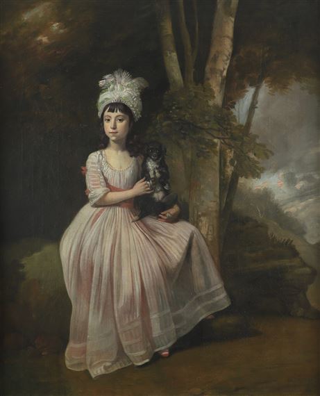 British School, 18th Century | Portrait of Anne Jewell (Late 18th ...