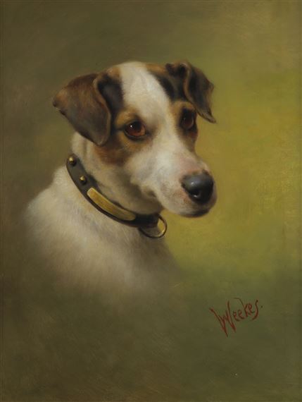 Herbert William Weekes | A terrier | MutualArt