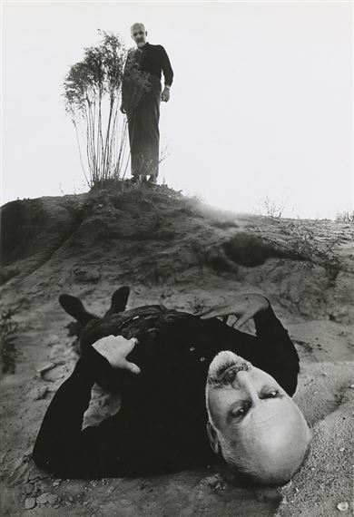 Jerry Uelsmann | Double Portrait of Ralph Hattersley (1969) | MutualArt