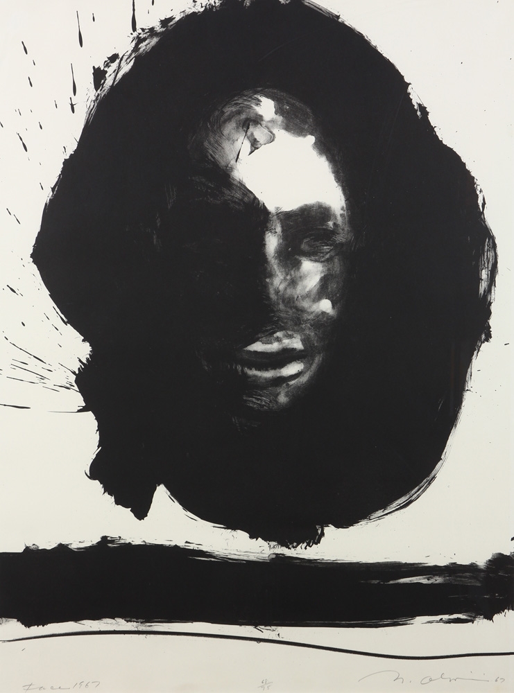 Nathan Oliveira | Face (1967) | MutualArt