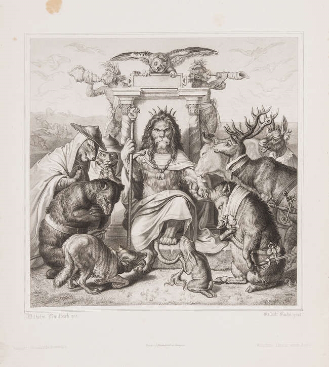 Johann Wolfgang von Goethe | Goethe (Johann Wolfgang von) Reineke Fuchs ...