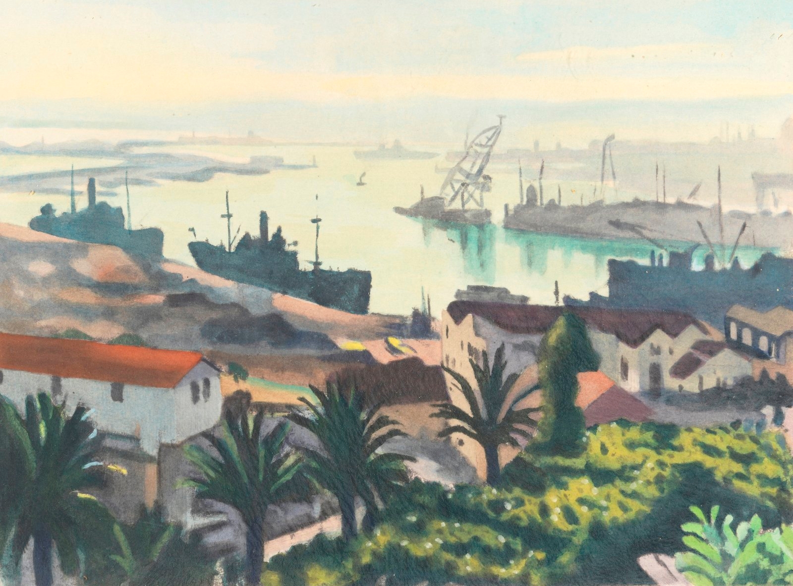 Albert Marquet | Vue d’Alger | MutualArt